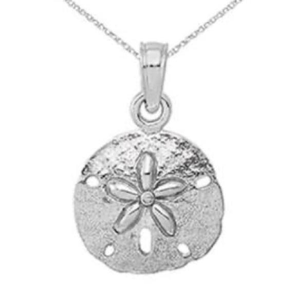 Vintage | Jewelry | Vintage Silver Plated Coastal Sand Dollar Shell ...